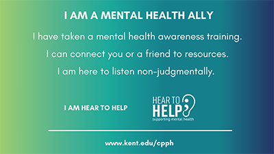 Mental Health Ally Graphic | Kent State University
